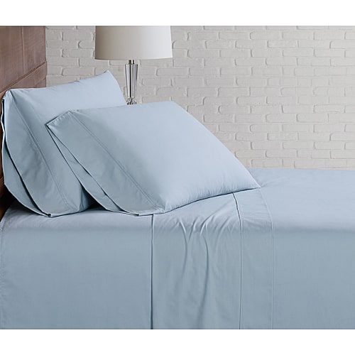 Click here for Cannon 200 Thread Count Solid Percale Sheet Set prices