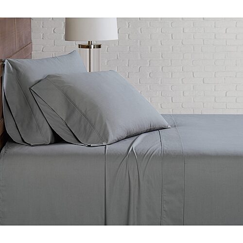 Click here for Cannon 200 Thread Count Solid Percale Sheet Set prices