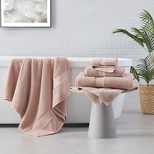 Click here for Brooklyn Loom Solid Turkish Cotton 6-Pc. Bath Towe... prices