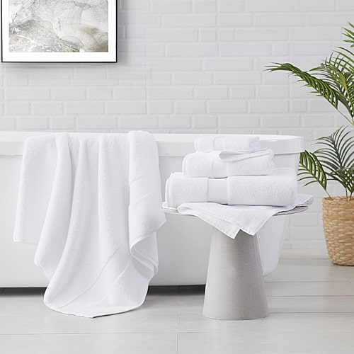 Click here for Brooklyn Loom Solid Turkish Cotton 6-Pc. Bath Towe... prices