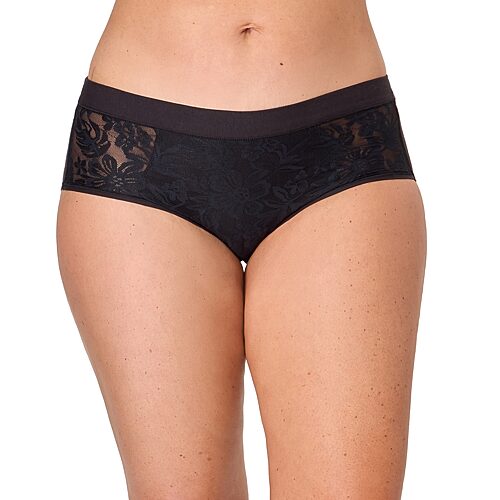 Click here for Bali Womens Breathe Lace Hipster Underwear - Black prices