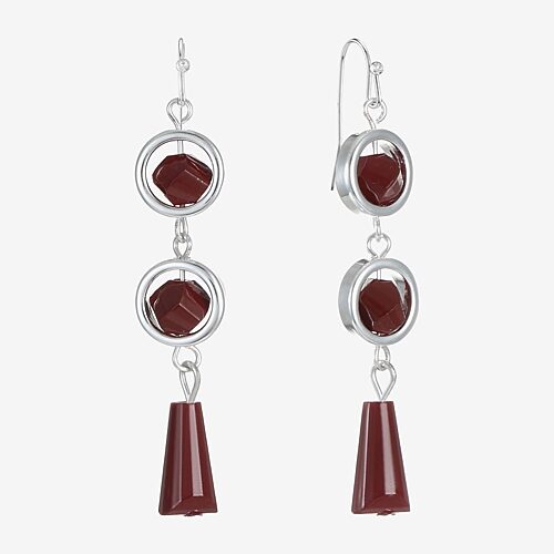 Click here for Mixit Womens Drop Earrings  One Size  Red prices