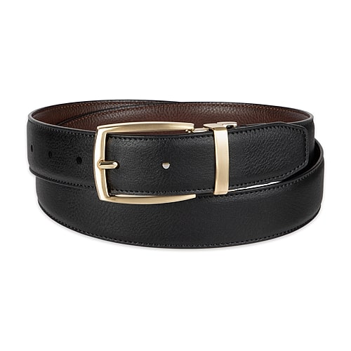 Click here for Stafford 32mm Fe Revs Pebble Mens Belt  Medium  Bl... prices