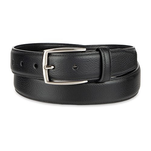 Click here for Stafford 32mm Fes Pebble Mens Belt  Medium  Black prices