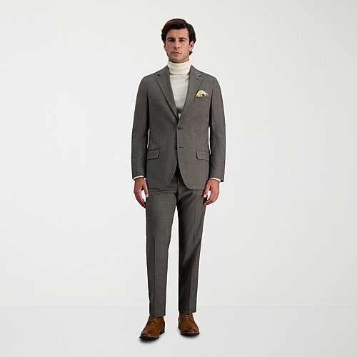 Click here for Haggar JMH Tailored Glen Plaid Mens Stretch Fabric... prices