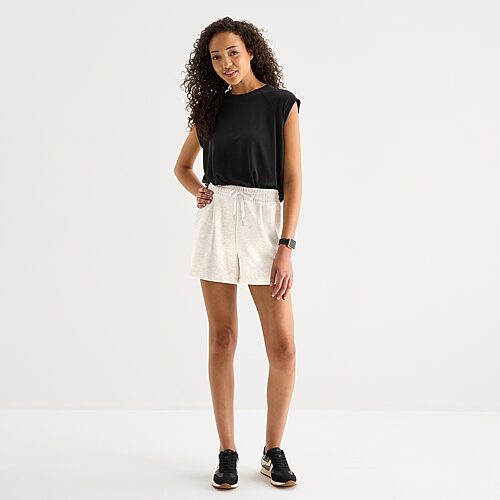 Click here for Stylus Womens High Rise Pull-On Short  Medium  Bei... prices