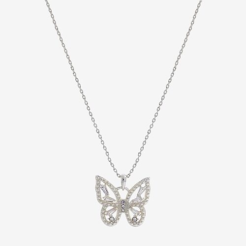 Click here for Sparkle Allure Womens Cubic Zirconia Pure Silver O... prices