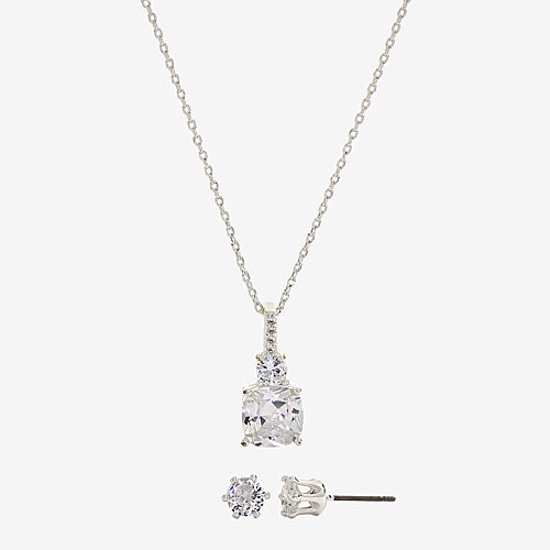 Click here for Sparkle Allure Womens Cubic Zirconia Pure Silver O... prices