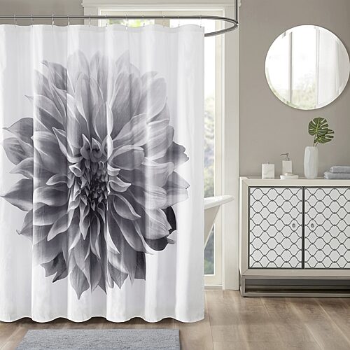 Click here for Madison Park Norah Cotton Percale Shower Curtain... prices