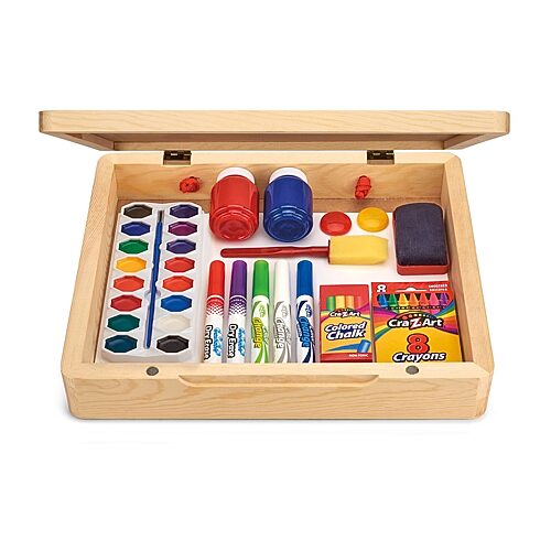 Click here for Cra-Z-Art(tm) Wooden Tabletop Easel  5-in-1 Art Se... prices