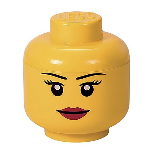 Click here for LEGO Storage Head - Small Girl Toy Box  One Size prices