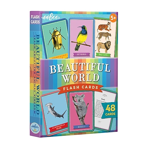 Click here for Eeboo Beautiful World Educational Flash Cards Disc... prices
