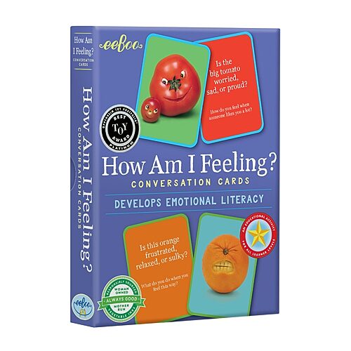 Click here for Eeboo How Am I Feeling? Conversation Flashcards In... prices
