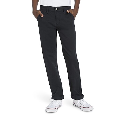 Click here for Levis Big Boys 502 Regular Taper Fit Chino Twill P... prices
