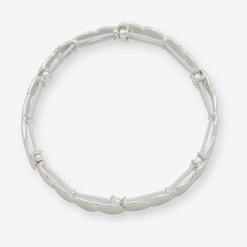 Click here for a.n.a Silver Tone Womens Stretch Bracelet  One Siz... prices