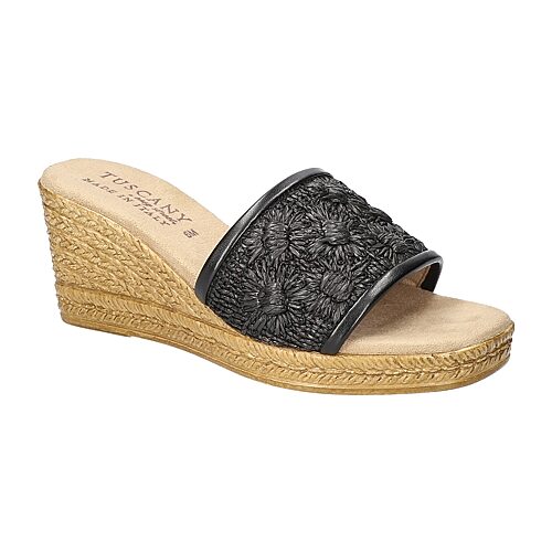 Womens Tuscany by Easy Street Ricci Wedge Sandals
