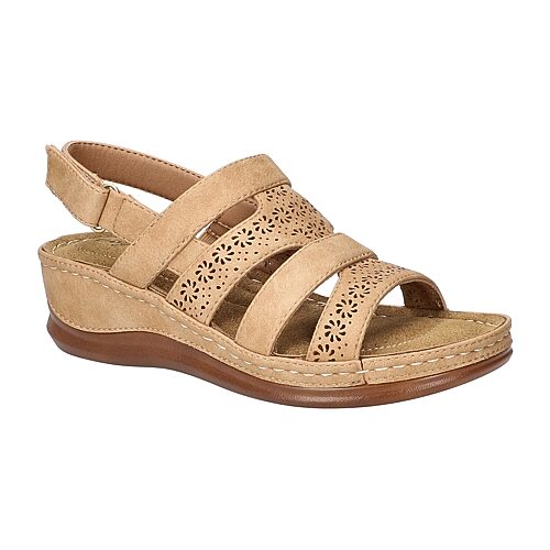 Click here for Easy Street Womens Alexi Wedge Sandals  6 Extra Wi... prices