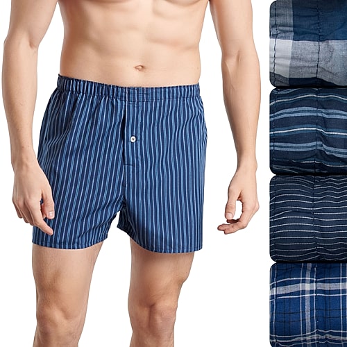 Click here for Fruit of the Loom Premium Cotton Mens 4 Pack Boxer... prices