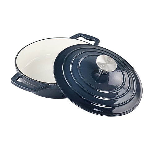 Click here for MegaChef Enameled Cast Iron 2-qt. Braising Pan  On... prices