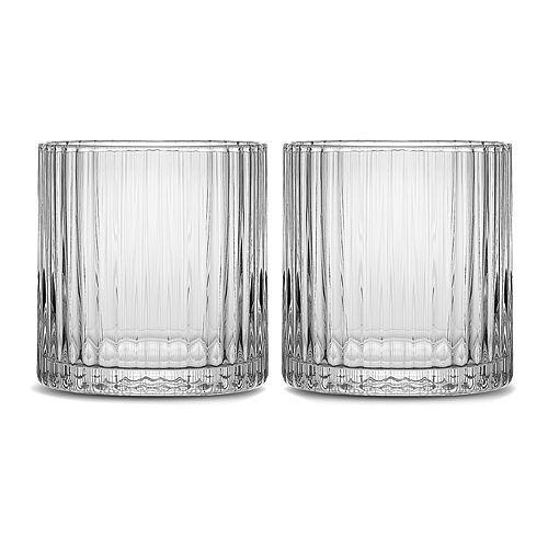 Click here for JoyJolt Elle Fluted Double Old Fashioned Glasses... prices