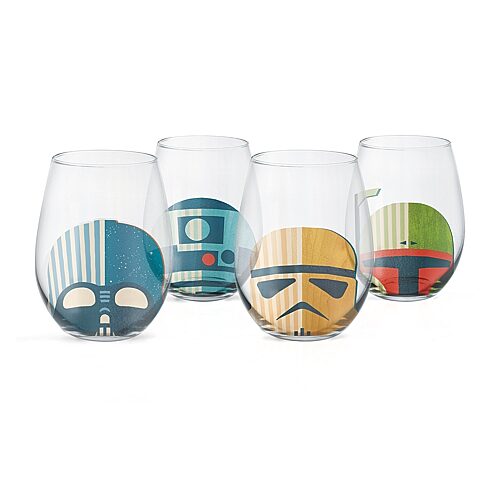 Click here for JoyJolt Star Wars Helmet Hues Stemless Drinking Gl... prices