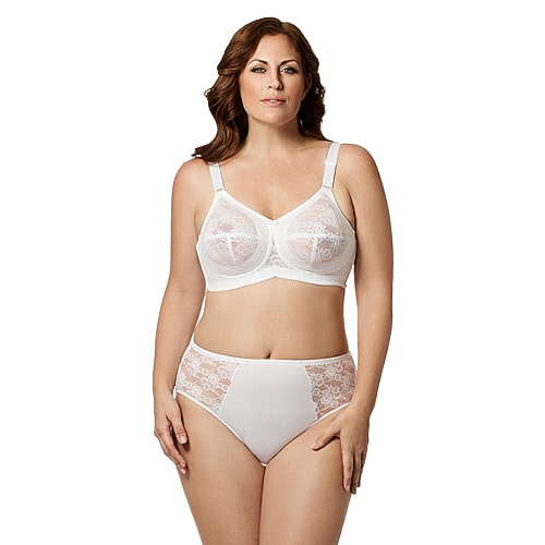 Click here for Elila Make It Lace Panty 3503  4x  White prices