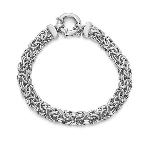 Click here for Made in Italy Womens Sterling Silver 7.5 Inch Semi... prices