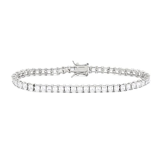 Click here for DiamonArt White Cubic Zirconia Sterling Silver 7.2... prices
