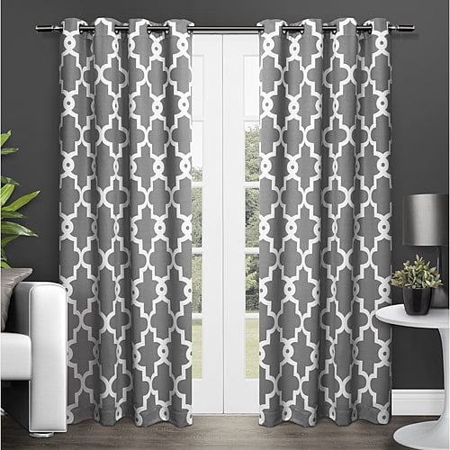 Click here for Exclusive Home Curtains Ironwork Grommet Top Energ... prices