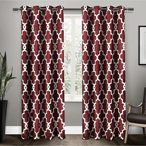 Click here for Exclusive Home Curtains Ironwork Grommet Top Energ... prices