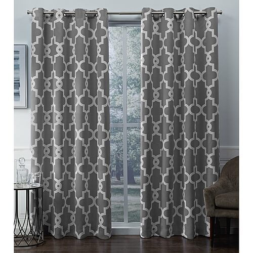 Click here for Exclusive Home Curtains Ironwork Grommet Top Energ... prices