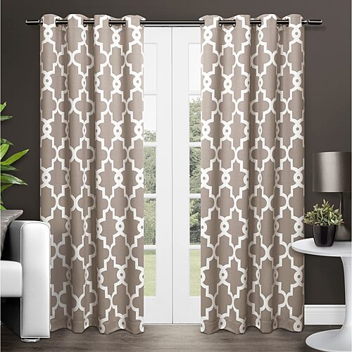 Click here for Exclusive Home Curtains Ironwork Grommet Top Energ... prices