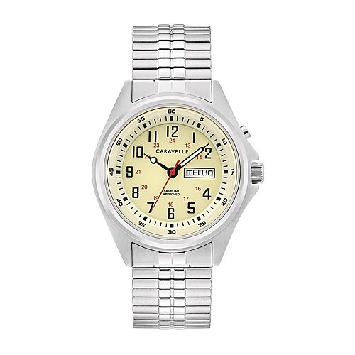 Click here for Caravelle Mens Traditional Stainless Steel Expansi... prices