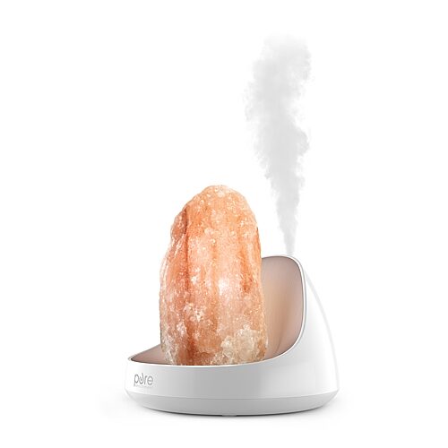 Pure Enrichment PureGlow Crystal Salt Lamp & Diffuser - Multi