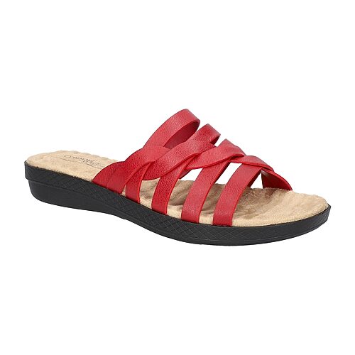 Click here for Easy Street Womens Sheri Wedge Sandals  6 1/2 Narr... prices
