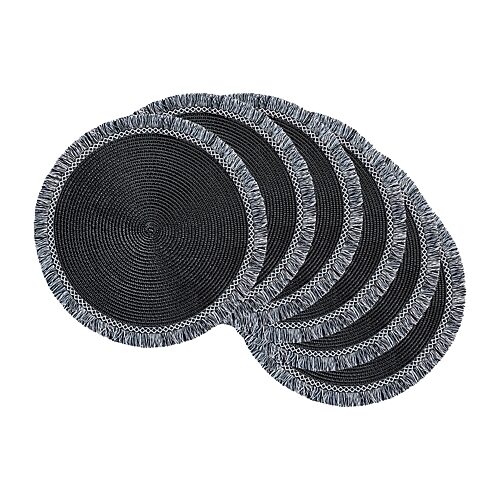 Click here for Design Imports Round 6-pc. Fringed Placemat  One S... prices
