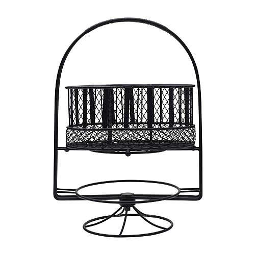Gourmet Basics by Mikasa Dinnerware Storage  One Size  Black