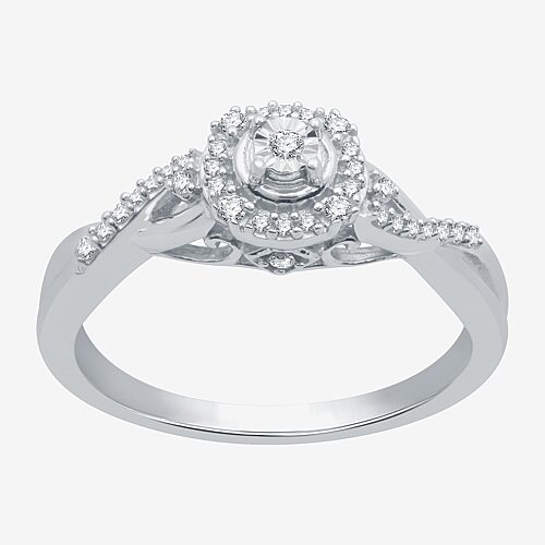 Click here for Promise My Love Womens 1/6 CT. T.W. Natural White... prices