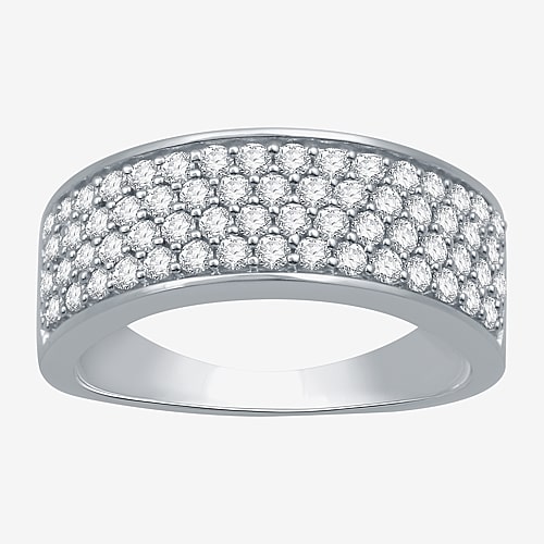 Click here for Womens 1 CT. T.W. Natural White Diamond 10K Gold A... prices