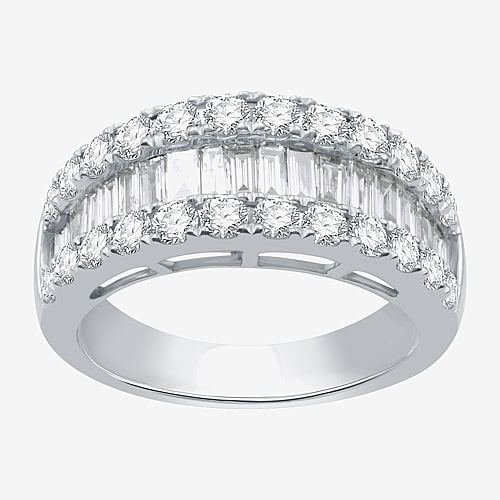 Click here for (H-I / I1) Womens 2 CT. T.W. Lab Grown White Diamo... prices