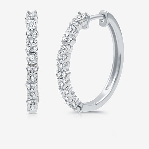 Click here for Womens 1/4 CT. T.W. Natural White Diamond Sterling... prices
