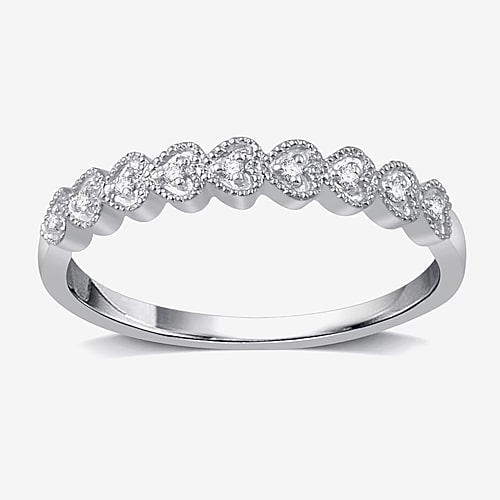 Click here for Womens Diamond Accent Natural White Diamond 10K Go... prices