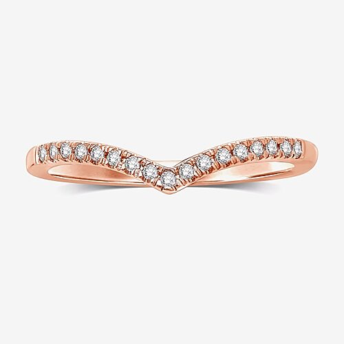 Click here for 1/10 CT.T.W. Natural Diamond 10K or 14K Gold Chevr... prices