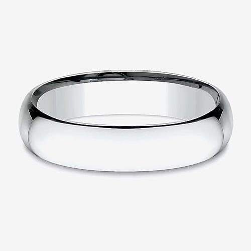 Click here for Mens 14K White Gold 5MM Light Comfort-Fit Wedding... prices