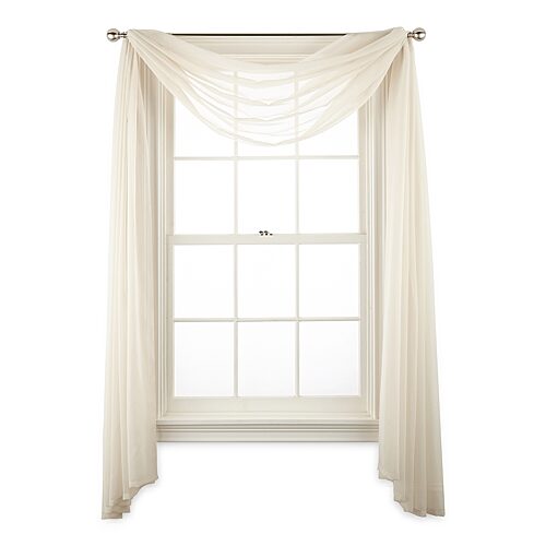 Click here for Liz Claiborne Lisette Scarf Valance  One Size  Bei... prices