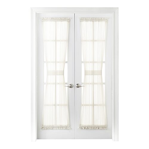 Click here for Liz Claiborne Lisette Sheer Rod Pocket Single Door... prices