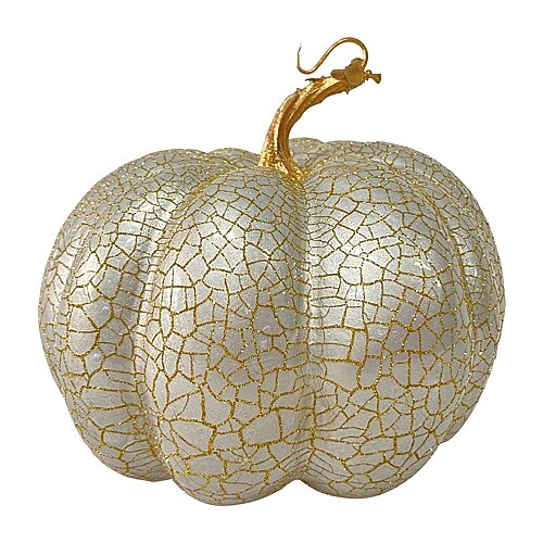 Click here for Northlight 9in Champagne Gold Crackled Fall Harves... prices