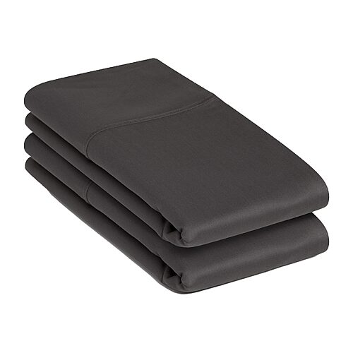 Click here for Bed Hog Pima Cotton Pillowcases  One Size  Gray prices