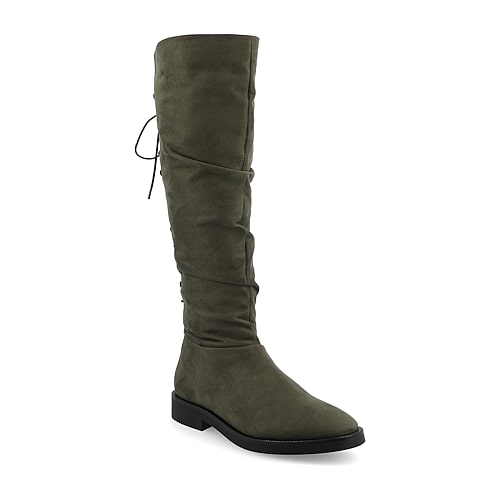 Click here for Journee Collection Womens Mirinda Stacked Heel Slo... prices