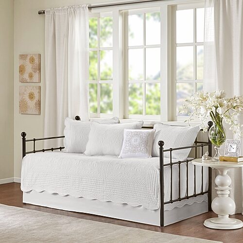 Click here for Madison Park Tuscany 6-Pc. Quilt Set  Daybed - Whi... prices